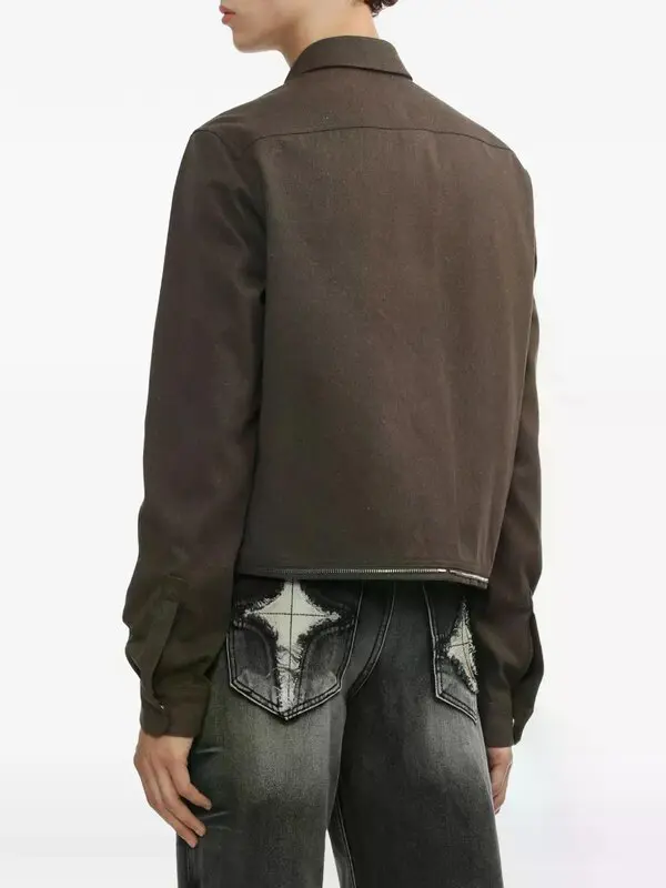 Rick Owens Cotton Zip Jacket