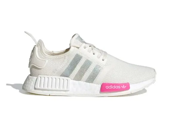 Adidas Nmd R1 Sneakers - Cloud White/core White/screaming Pink