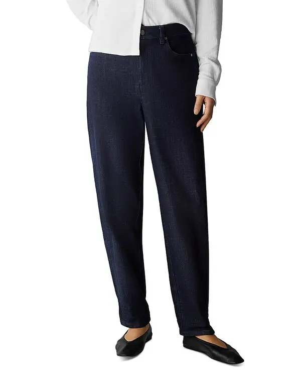 Eileen Fisher Stretch Denim Ankle Lantern Pants