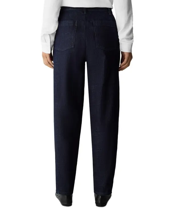 Eileen Fisher Stretch Denim Ankle Lantern Pants