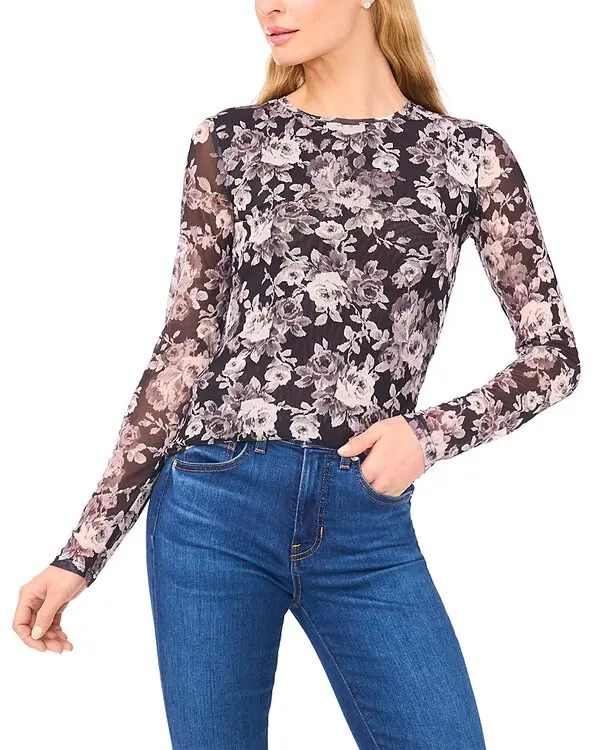 Ted Baker London Addie Knit Long Sleeve Top