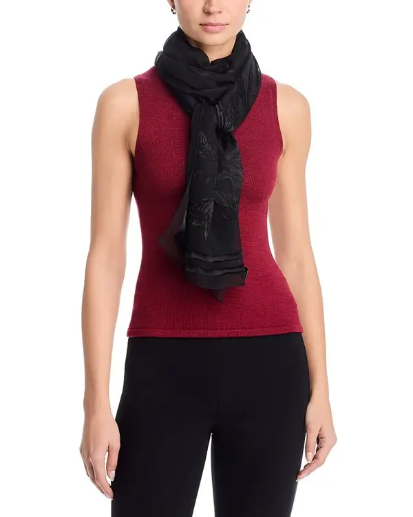 Echo Sunkissed Silhouette Occasion Wrap - Black