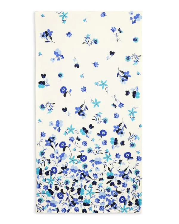 Echo Falling Flowers Wrap Scarf - Chambray
