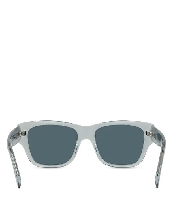 Givenchy Geometric Sunglasses, 53mm - Grey/blue
