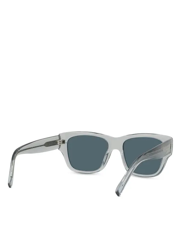 Givenchy Geometric Sunglasses, 53mm - Grey/blue