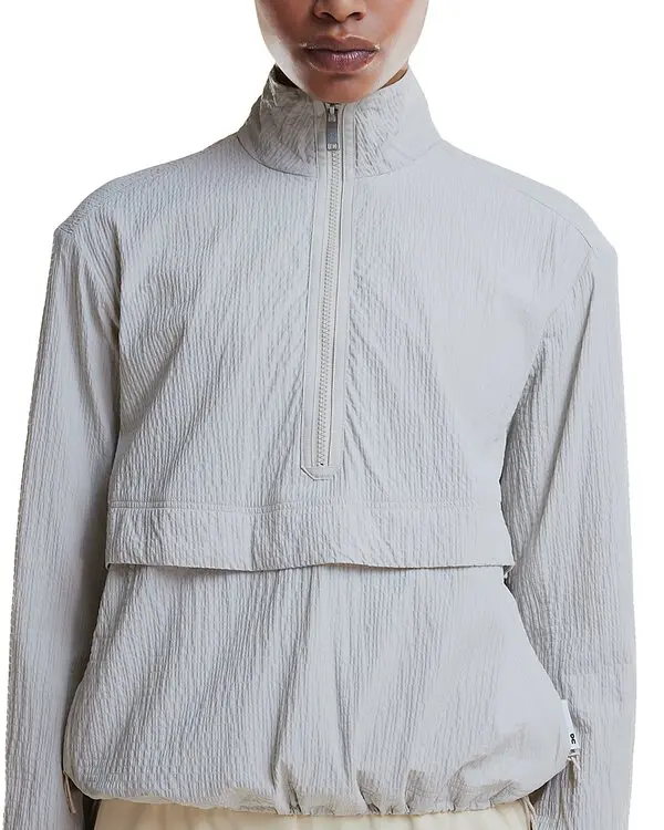On Courtside Half Zip Eaze Jacket - Sand
