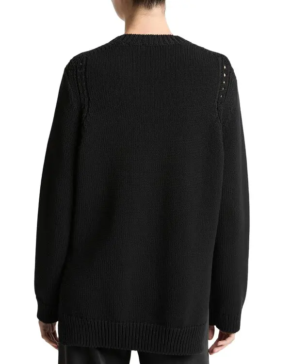 Vince Crewneck Sweater - Black