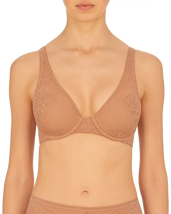 Natori Pretty Smooth Full Fit Smoothing Contour Underwire Bra - Buff