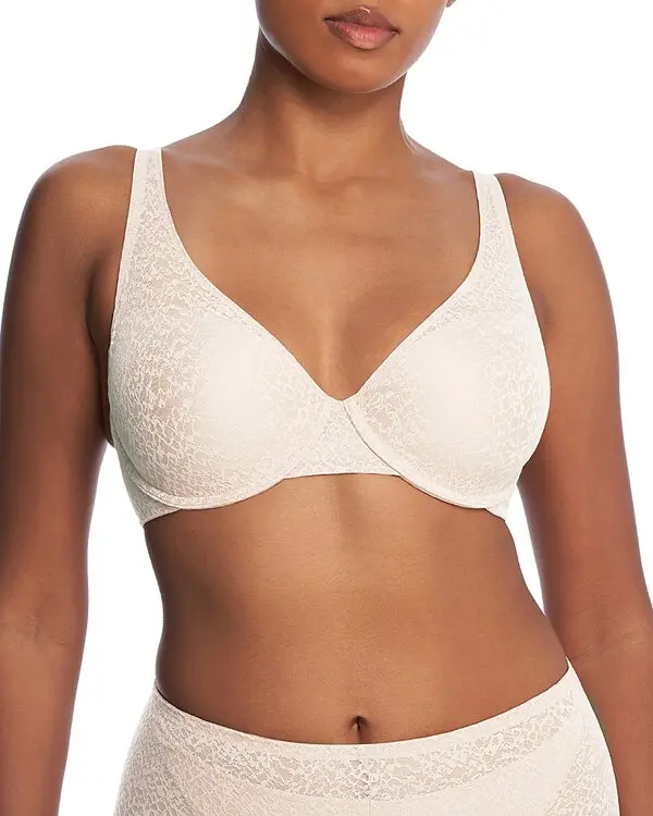 Natori Pretty Smooth Full Fit Smoothing Contour Underwire Bra - Ivory
