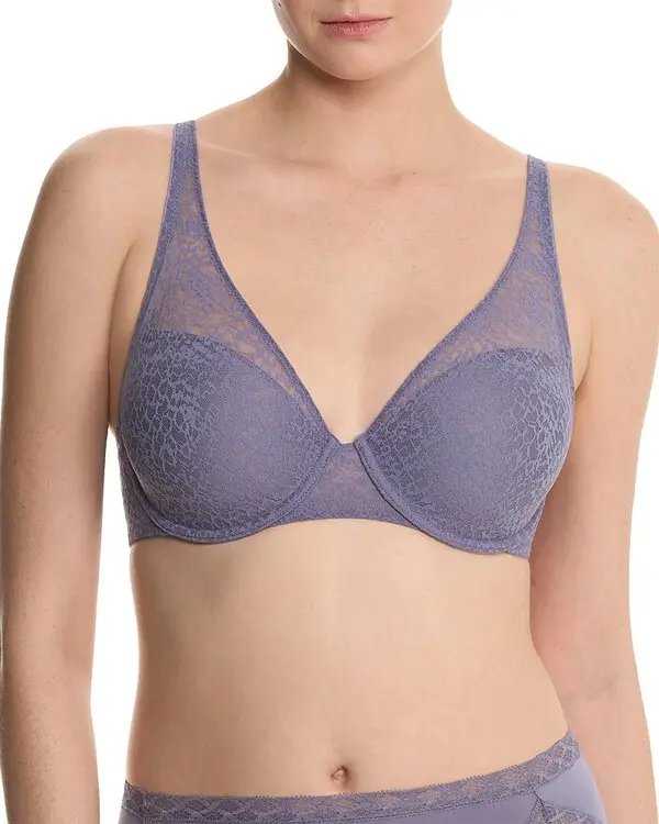 Natori Pretty Smooth Full Fit Smoothing Contour Underwire Bra - Twilight Haze