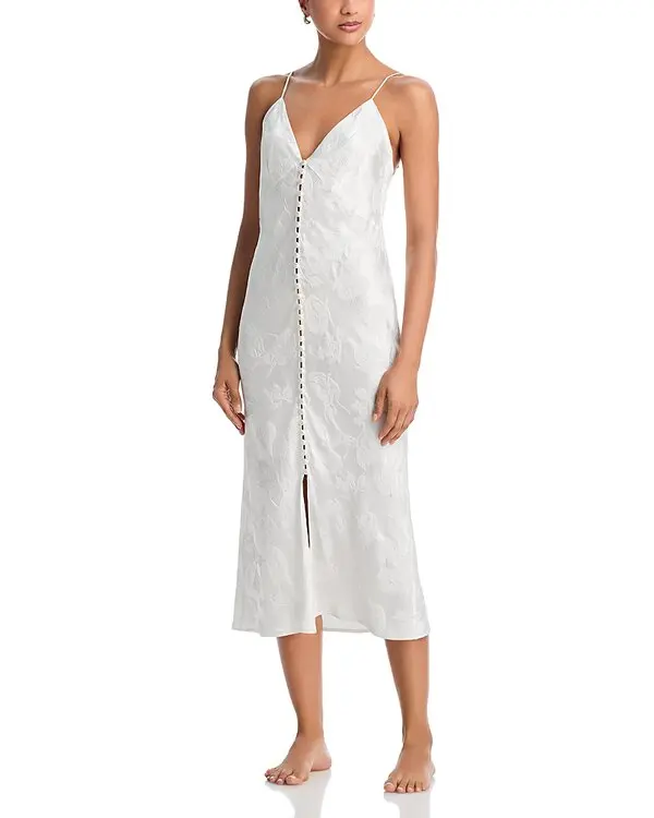 Olivia Von Halle Silk Slip Dress - Liliana