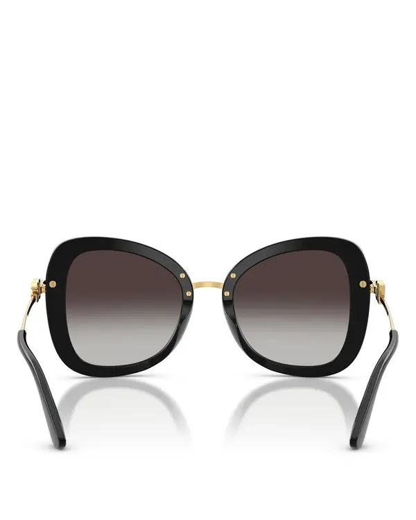 Dolce & Gabbana Butterfly Sunglasses, 53mm - Black