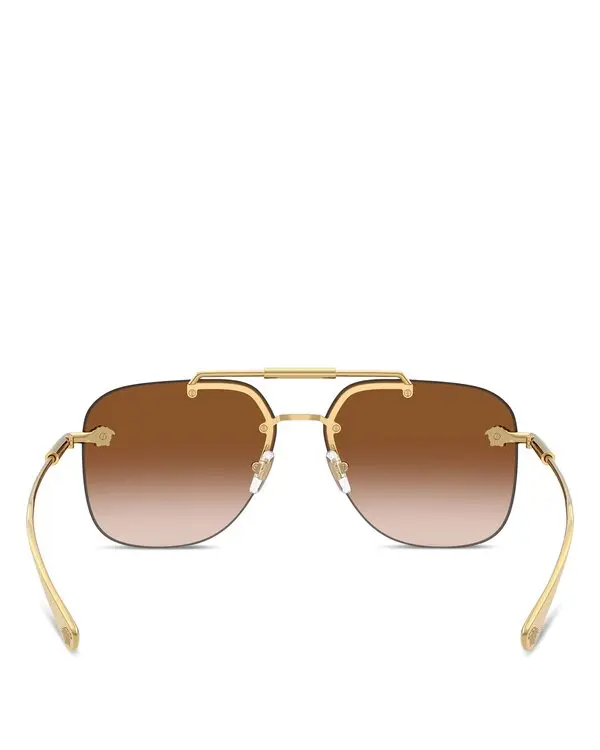 Versace 60mm Square Sunglasses