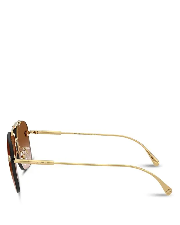 Versace 60mm Square Sunglasses