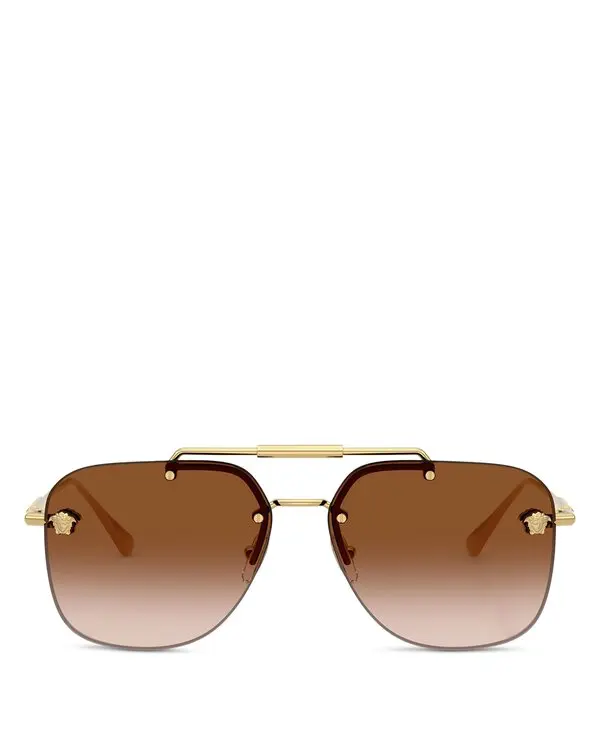 Versace 60mm Square Sunglasses