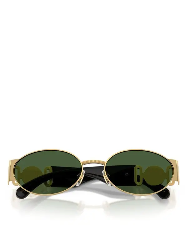 Versace Oval Sunglasses, 56mm