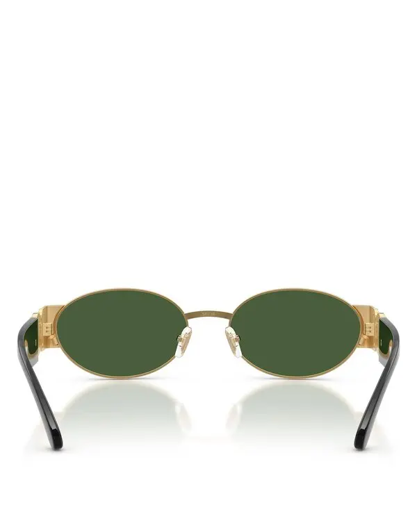 Versace Oval Sunglasses, 56mm
