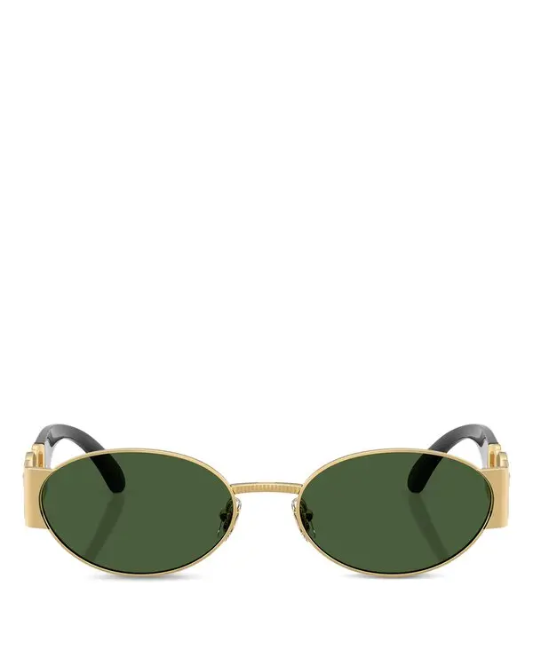 Versace Oval Sunglasses, 56mm