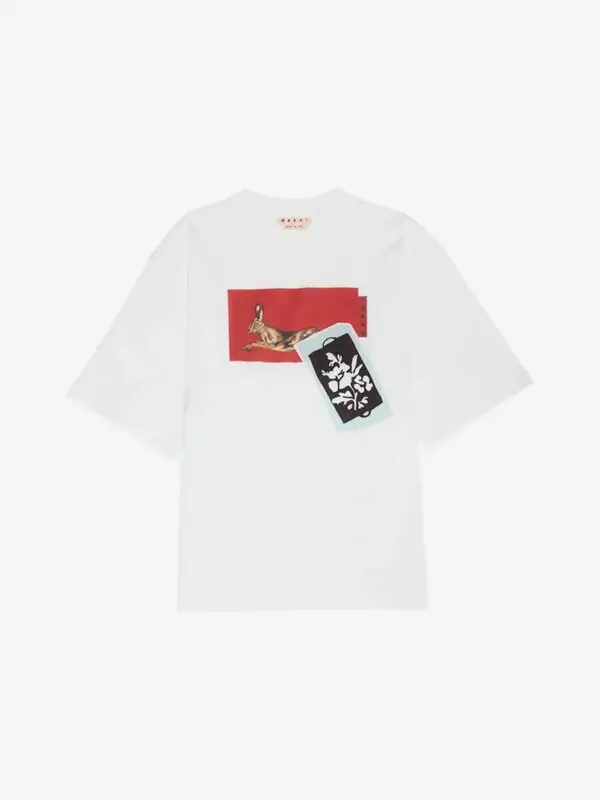 Marni Graphic Print T-shirt