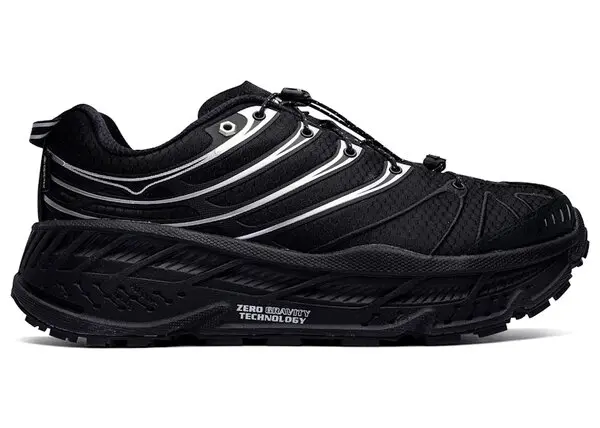 Hoka One One Stinson Evo Gore-tex Sneakers - Black/silver