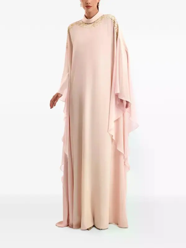 GEMY MAALOUF Calligraphy-embroidered Kaftan