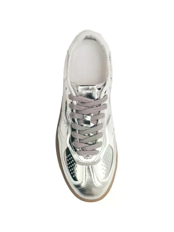ALOHAS Low-top Lace-up Sneakers - Silver