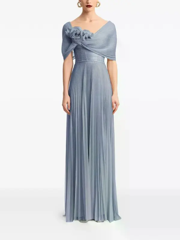 GEMY MAALOUF Draped-panel Gown