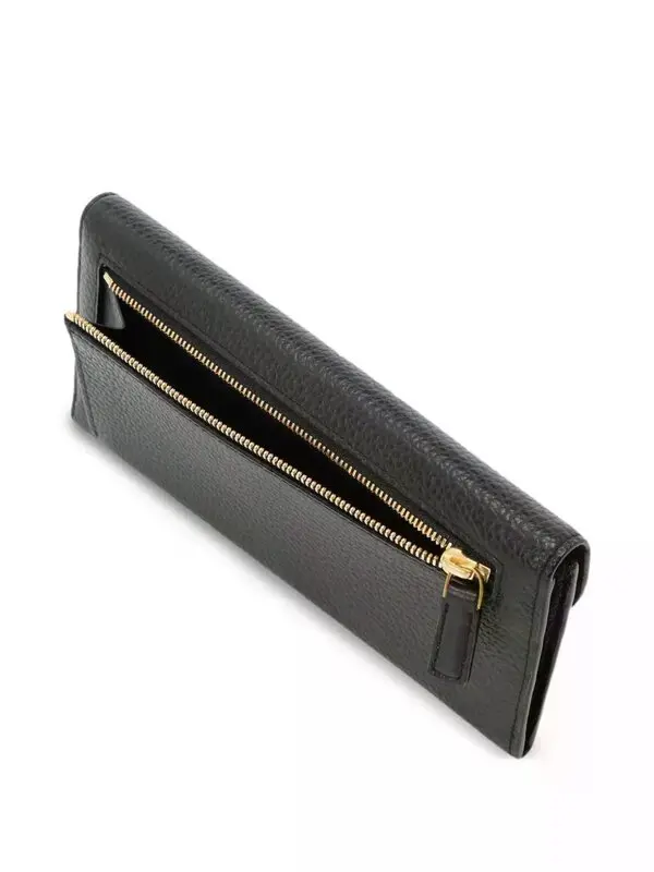 AGNÈS B. The B. Flap Leather Wallet