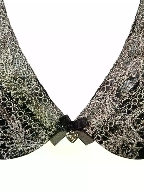 TWINSET Embroidered Tulle Bralette