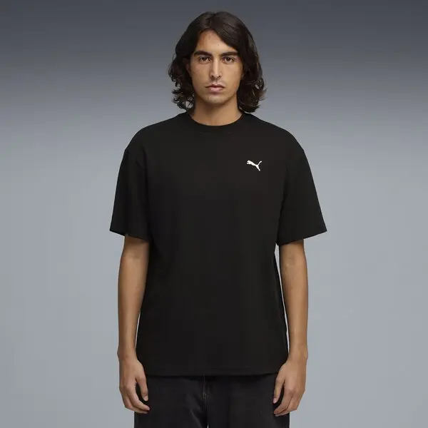 PUMA Elevated Essentials Relaxed T-shirt - Black