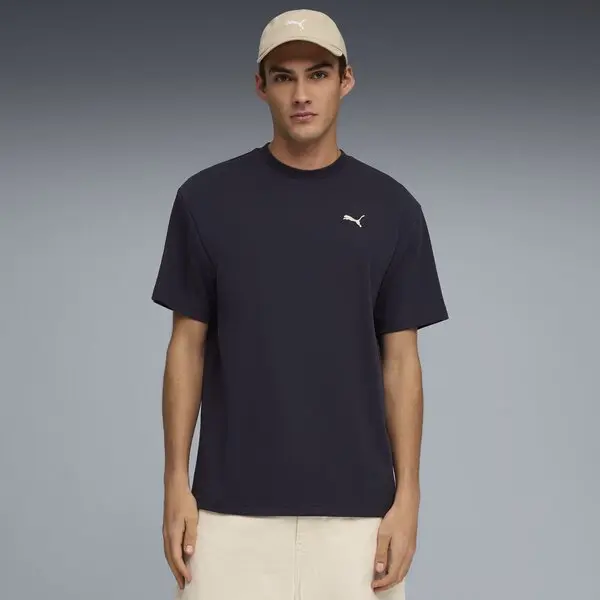 PUMA Elevated Essentials Relaxed T-shirt - Blue