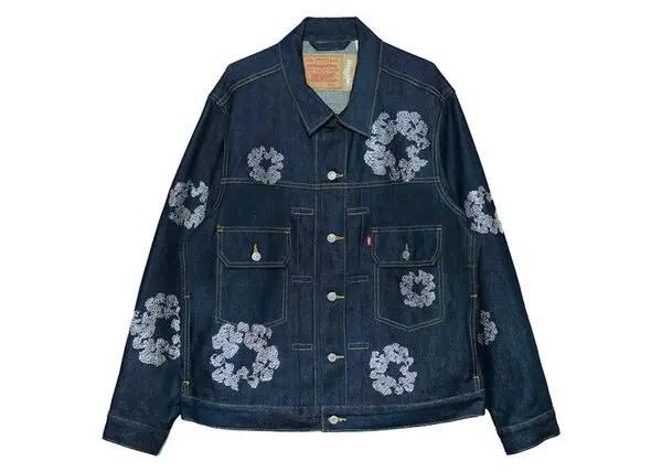 DENIM TEARS Bust Down Tears Type 2 Jacket - Selvedge
