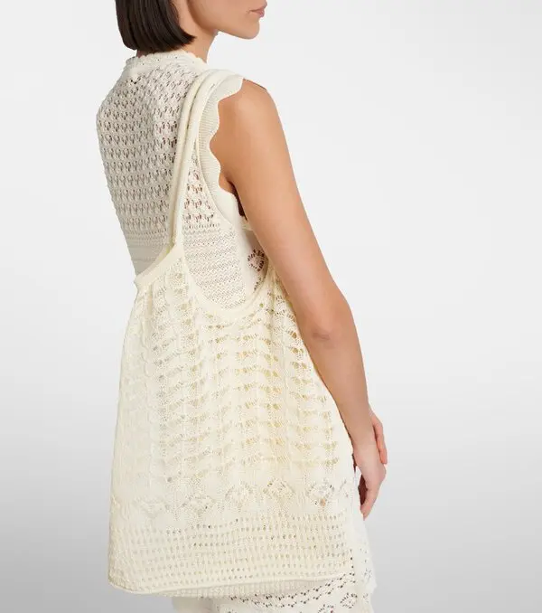 ERES Crochet Shoulder Bag