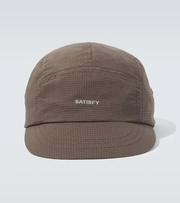 Satisfy Rippy Air Logo Baseball Cap - Brown
