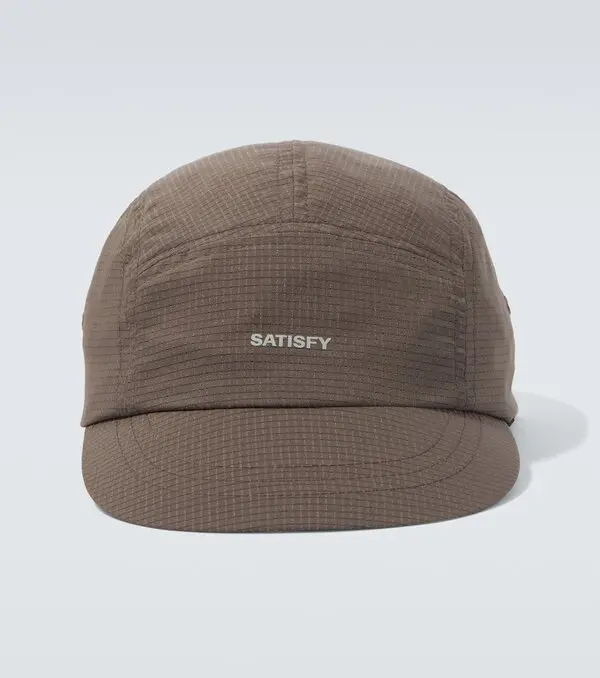 Satisfy Rippy Air Logo Baseball Cap - Brown