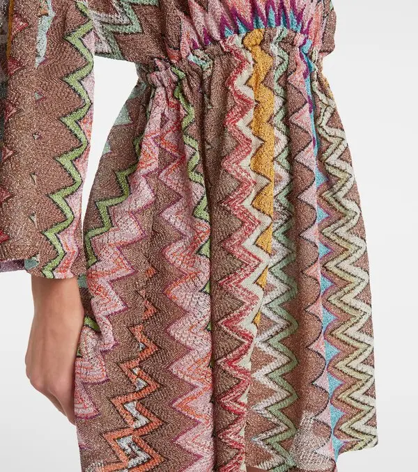 Missoni Zigzag Lamé Kaftan
