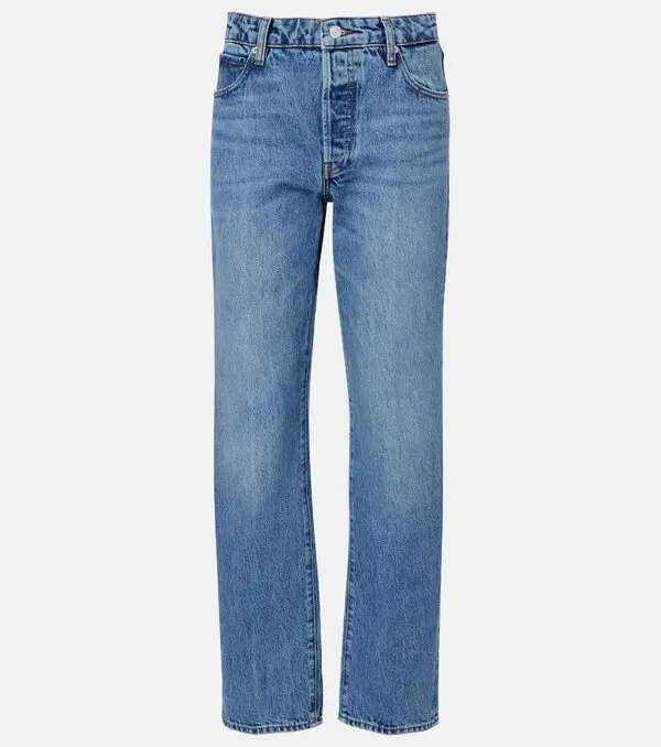 FRAME Essential Straight Jeans - Blue