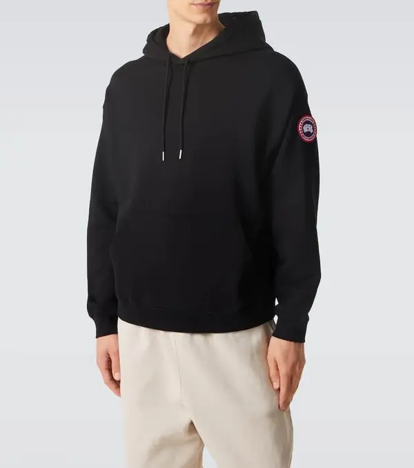 Canada Goose Rove Cotton Terry Hoodie - Black