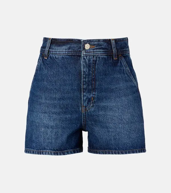 FRAME Dockside Denim Shorts - Blue