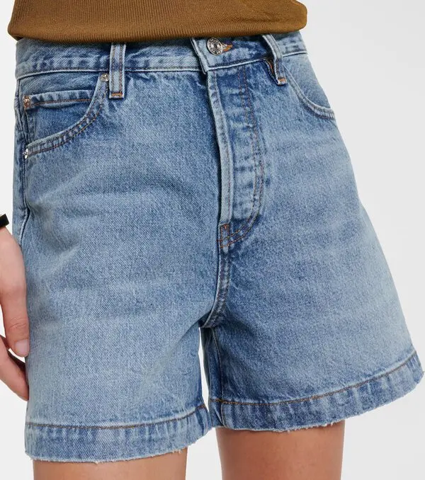 FRAME Everyday Denim Shorts - Blue