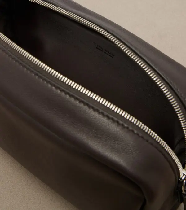 THE ROW Astra Small Pouch - Brown