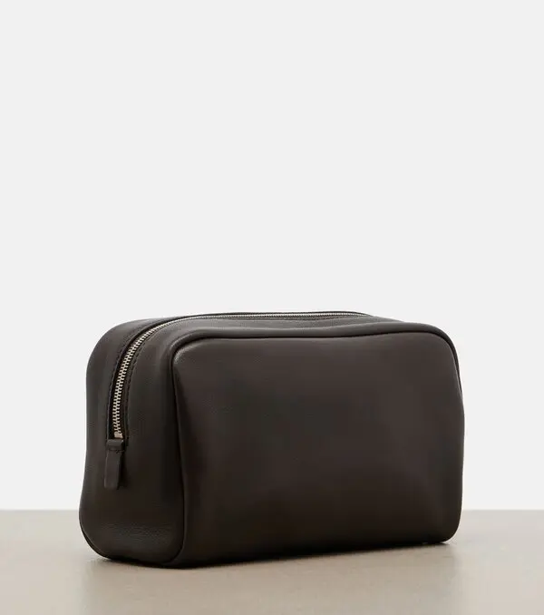 THE ROW Astra Small Pouch - Brown