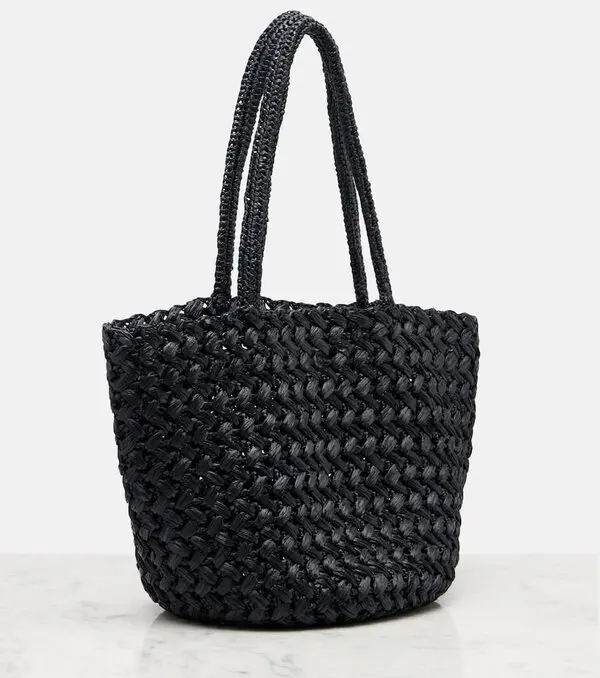 THE ROW Estelle 2 Medium Raffia Tote Bag