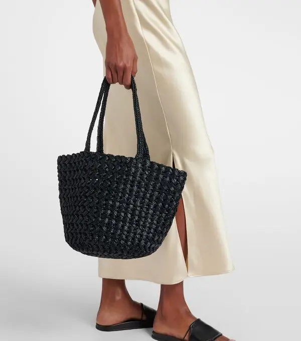 THE ROW Estelle 2 Medium Raffia Tote Bag