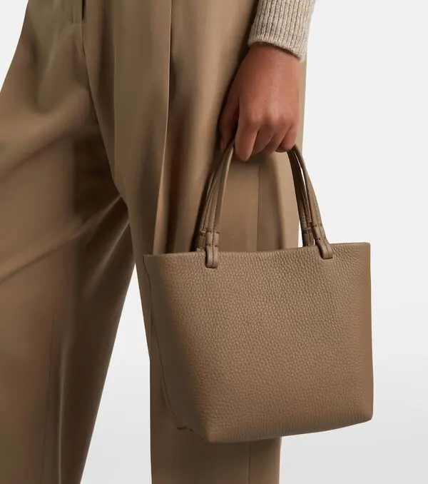 THE ROW Park Small Leather Tote Bag