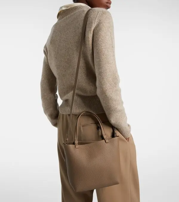 THE ROW Park Small Leather Tote Bag