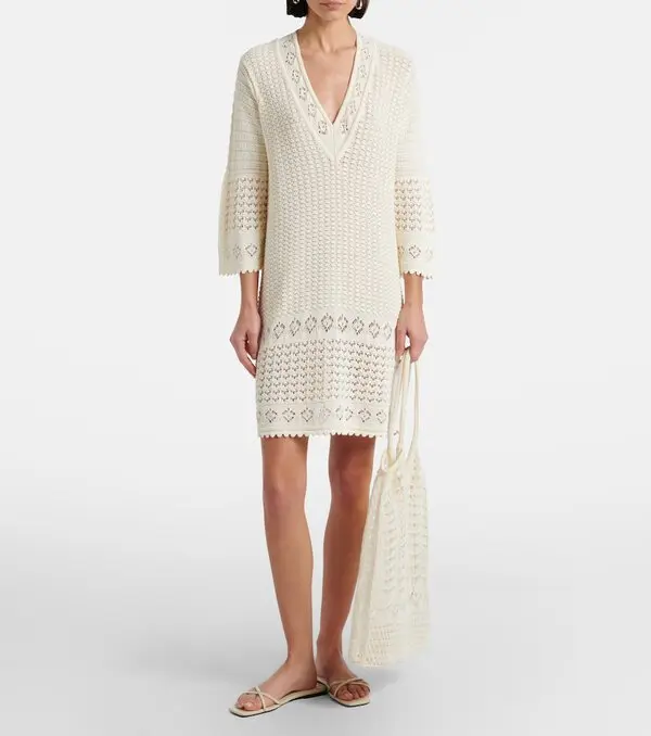 ERES Divina Crochet Minidress