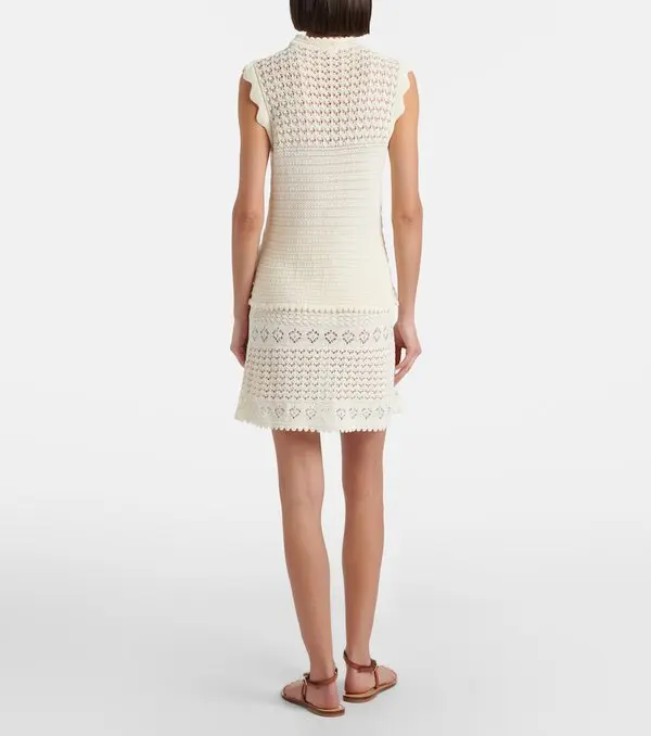 ERES Angela Crochet Miniskirt