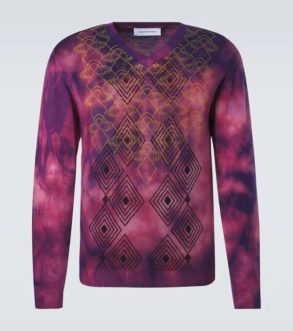 KIKO KOSTADINOV Hatha Tie-dye Wool Sweater