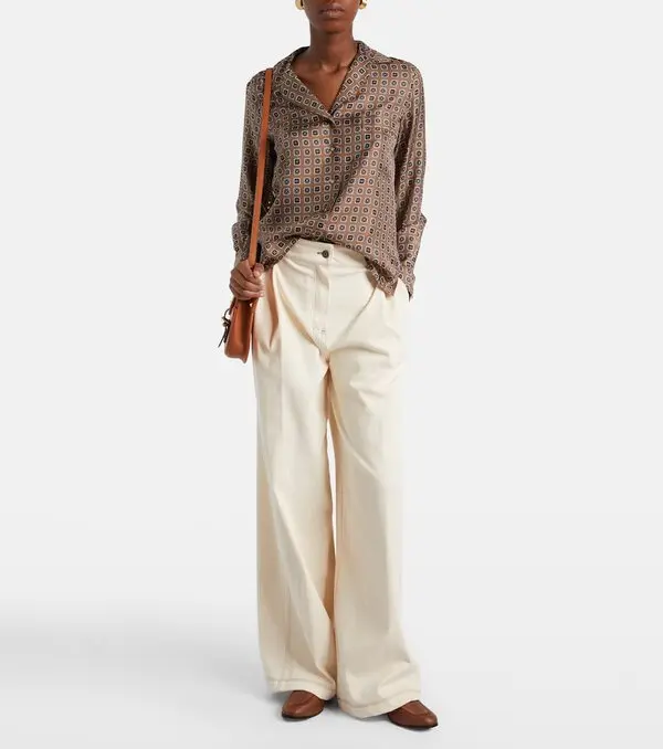 Max Mara Amito Raffia Mules - Brown